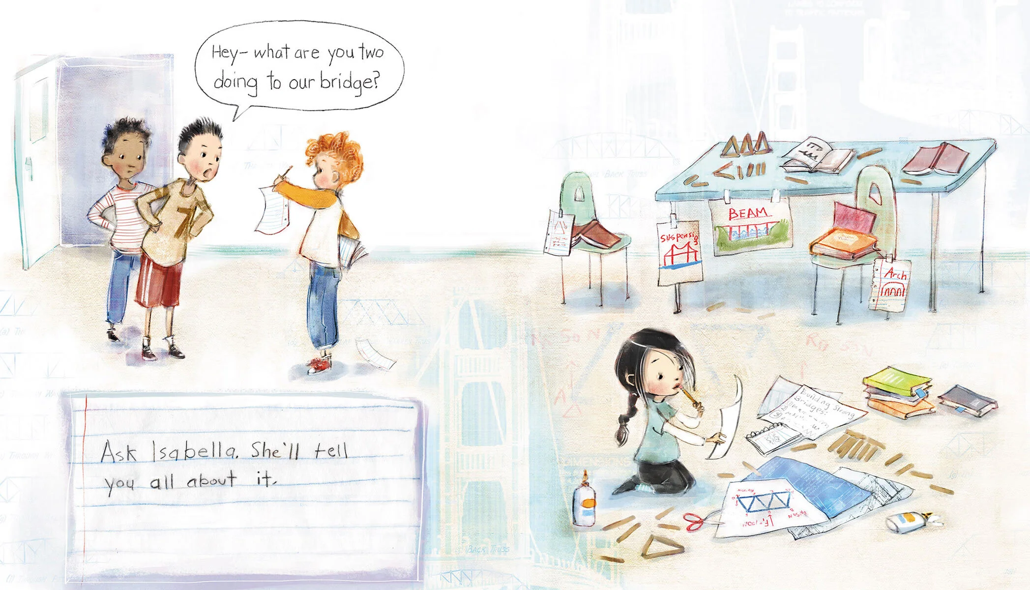 More about Quiet Please, Own McPhee — Patrice Barton illustration