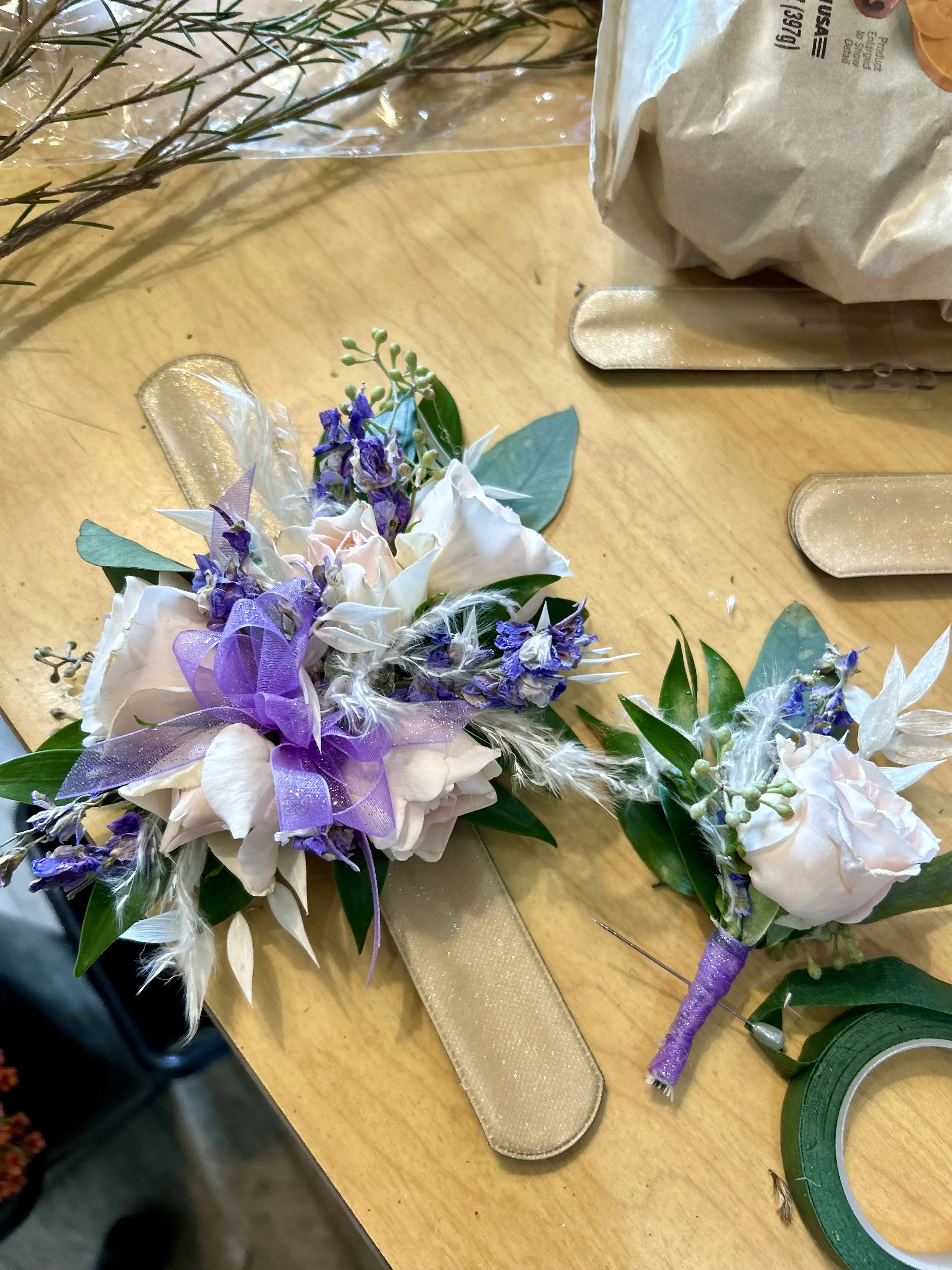 Corsage for prom, prom flowers, flowers for event, flowers for dance ...