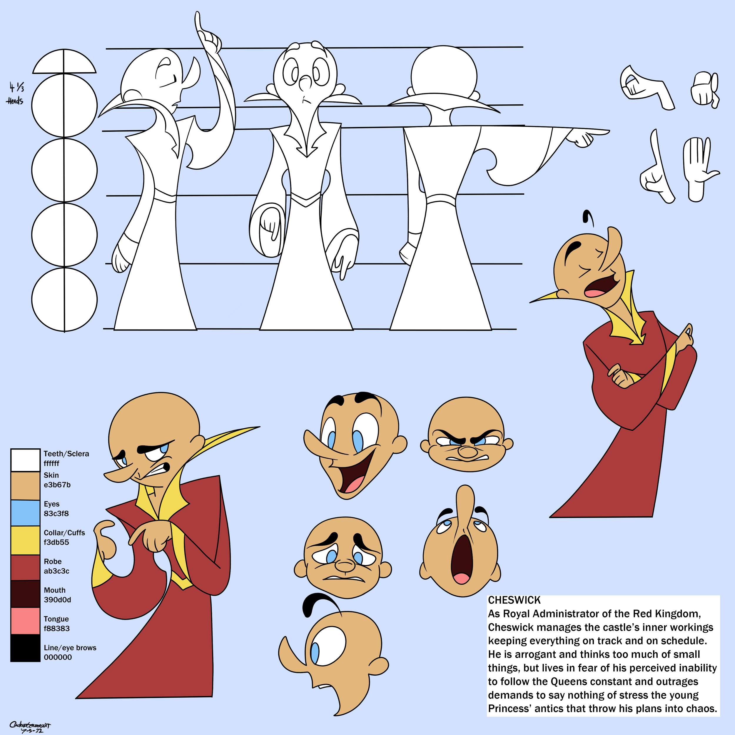 Characters — Cadence Zazerwit 2023