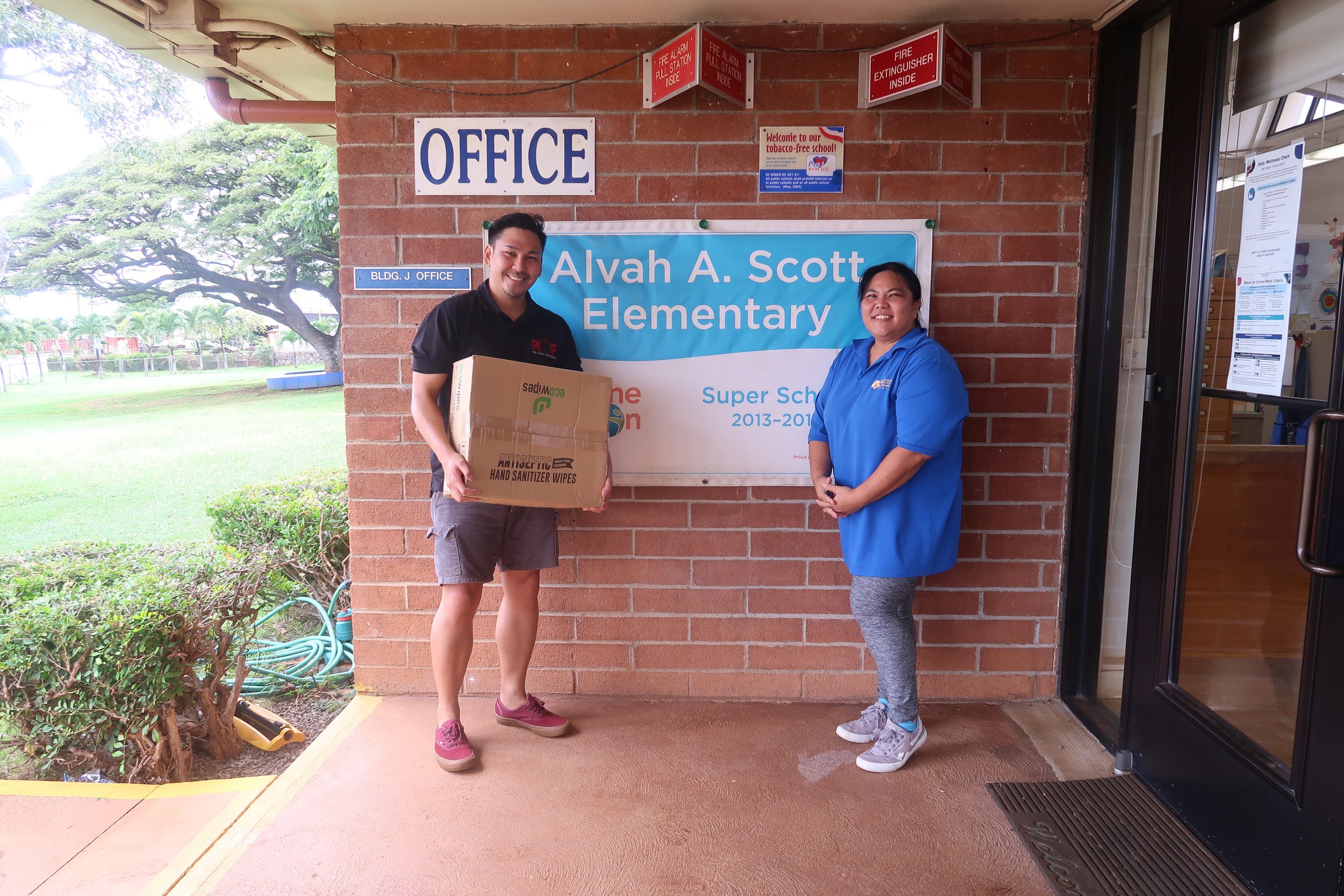 Islandwide School Donation — Red Apple Foundation