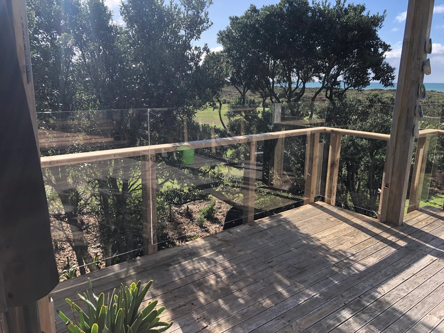 Waihi Beach Acrylic Deck Surround Panels