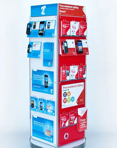 Progressive Rotating Retail Display