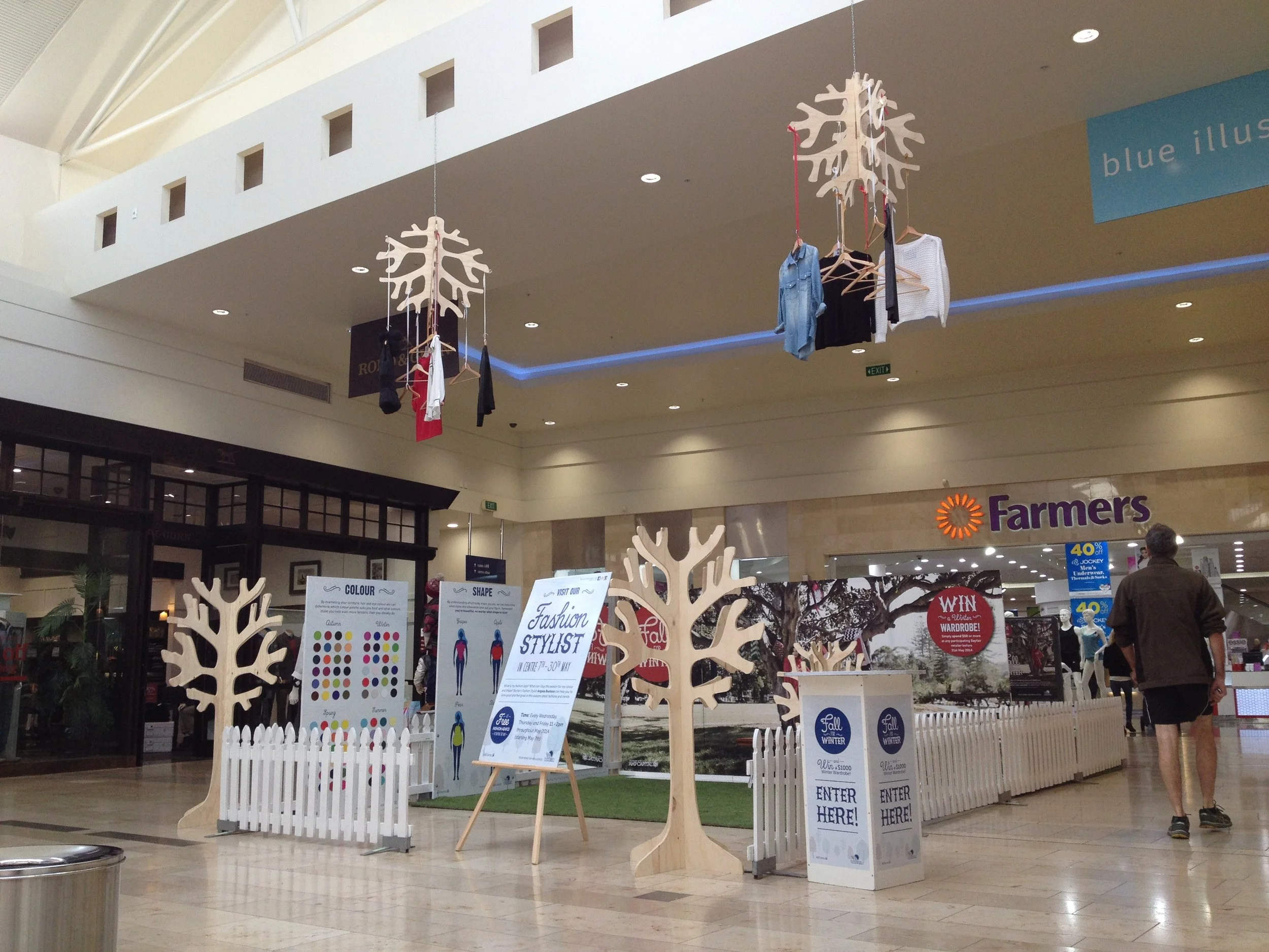Plywood Display, Bayfair Mount Maunganui
