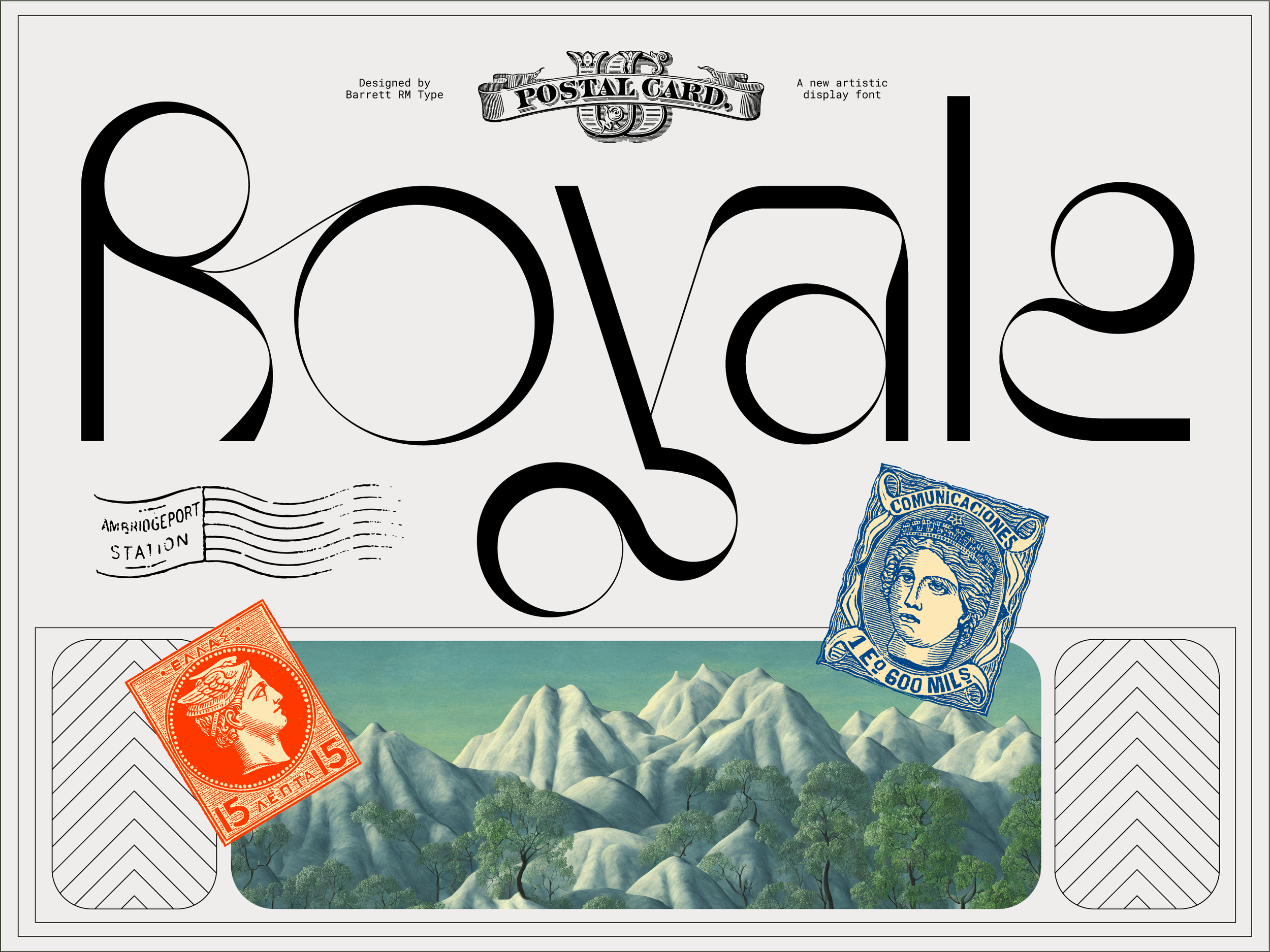 Vertigo - Display Typeface — Barrett RM Type