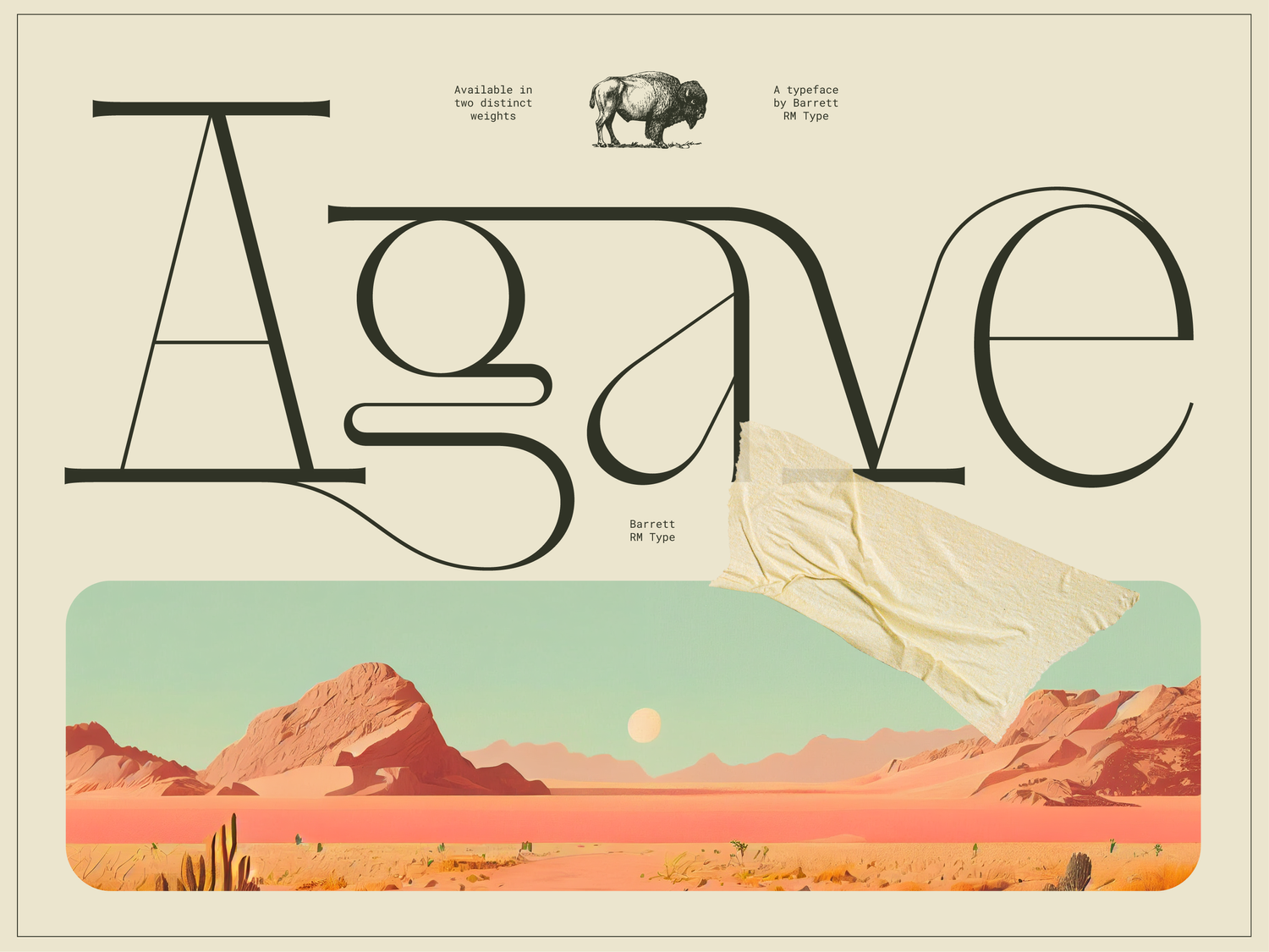 Vertigo - Display Typeface — Barrett RM Type