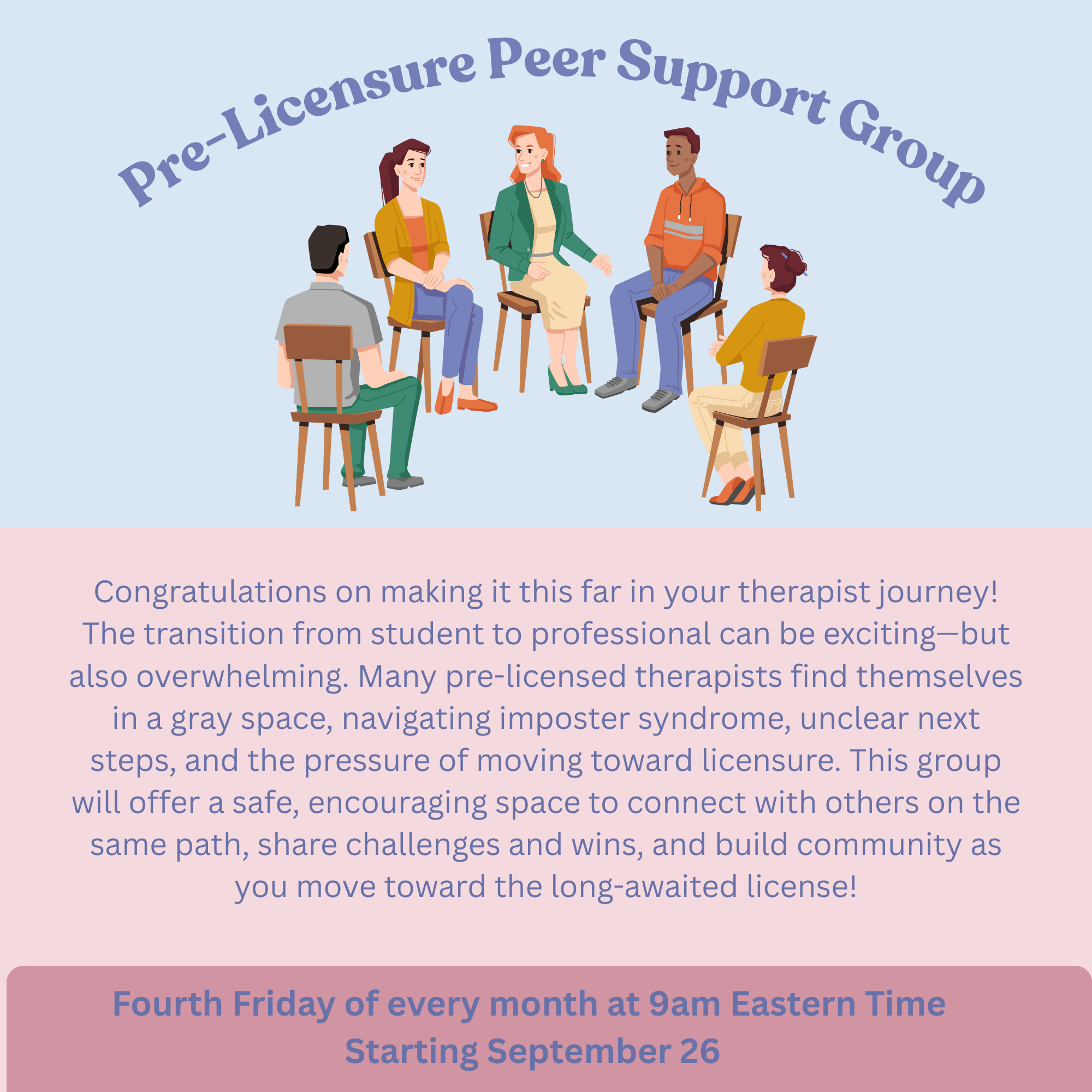 Peer Support Groups — Therapy for Therapists Collective