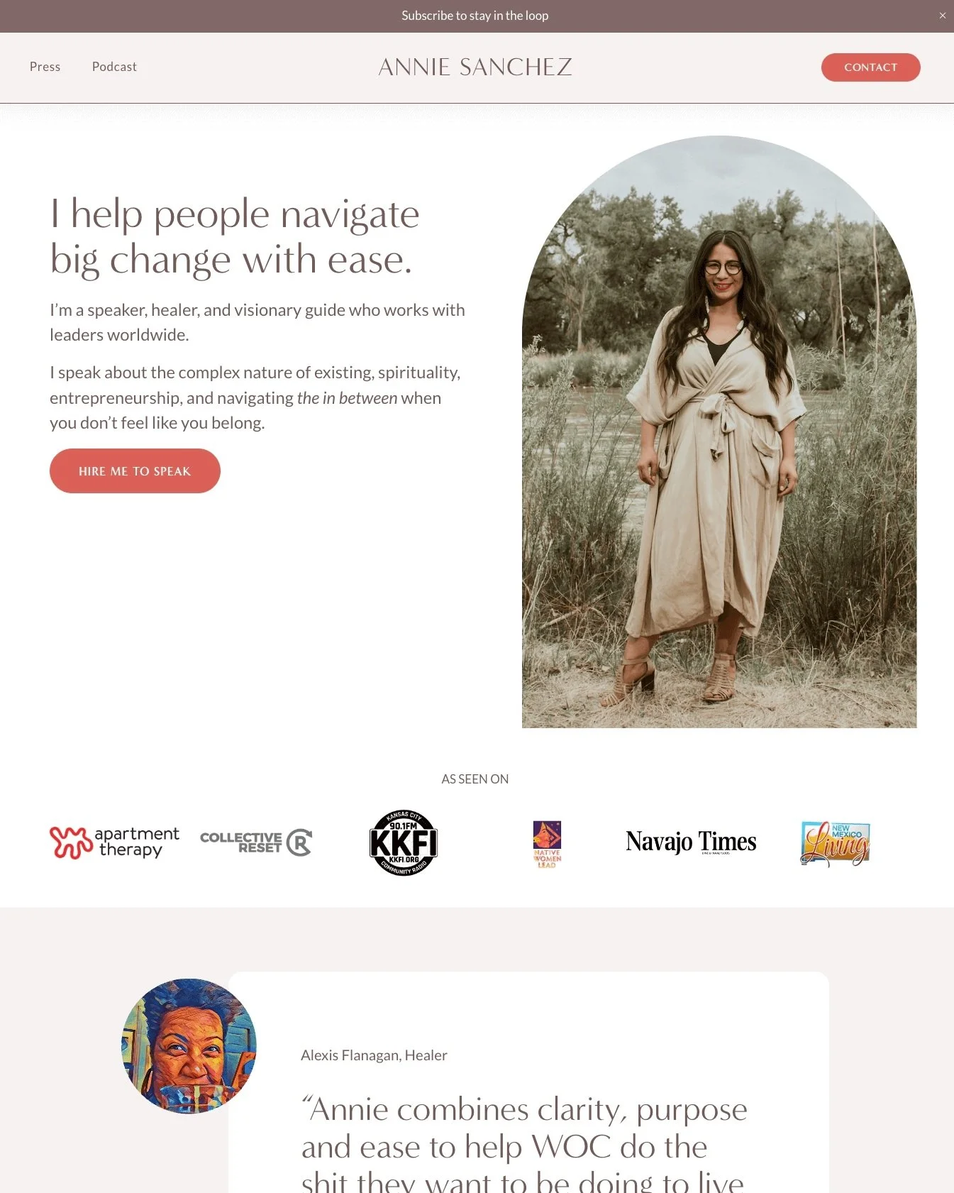 Rebecca Eisner | Squarespace Web Design