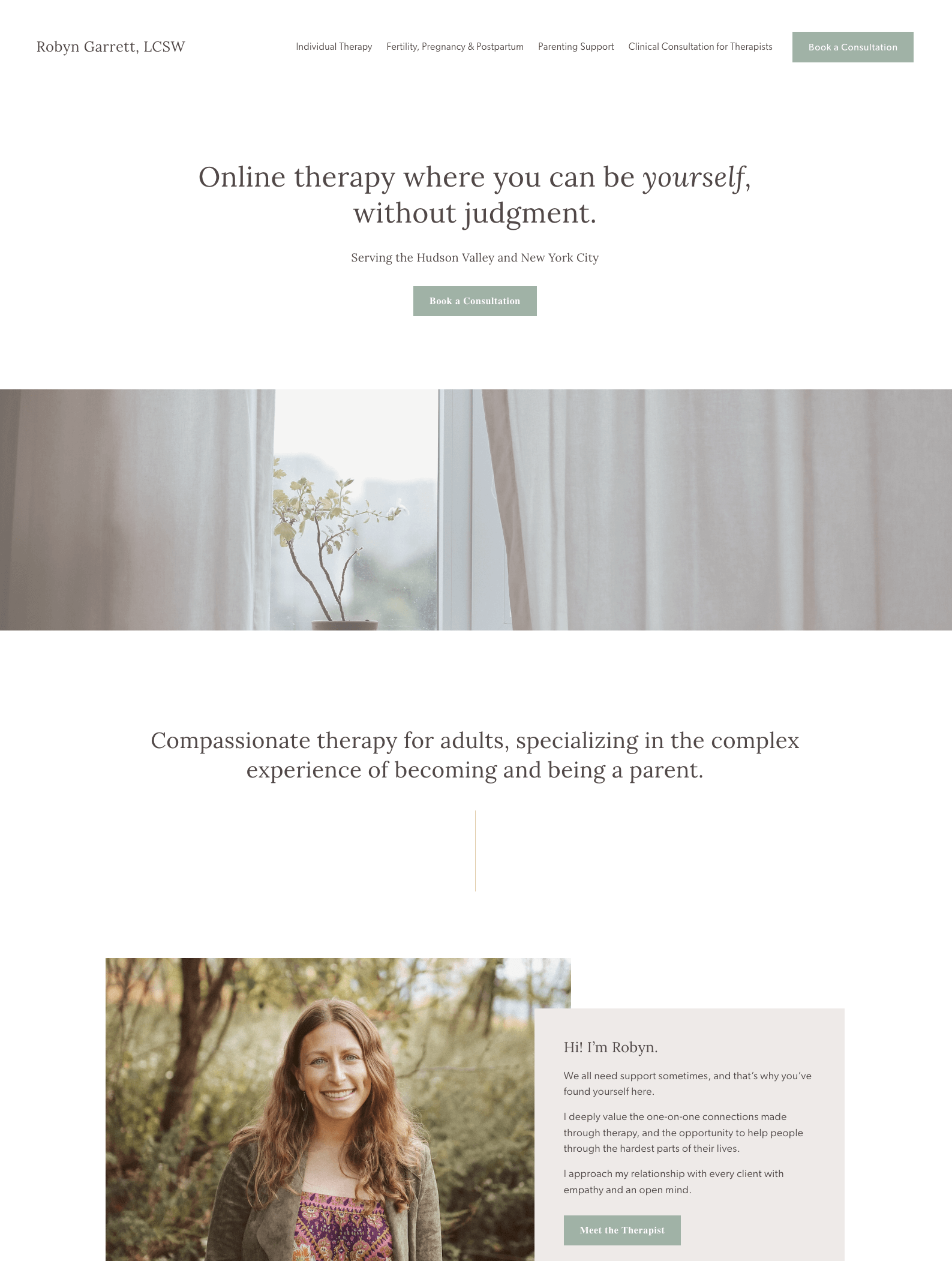 Rebecca Eisner | Squarespace Web Design