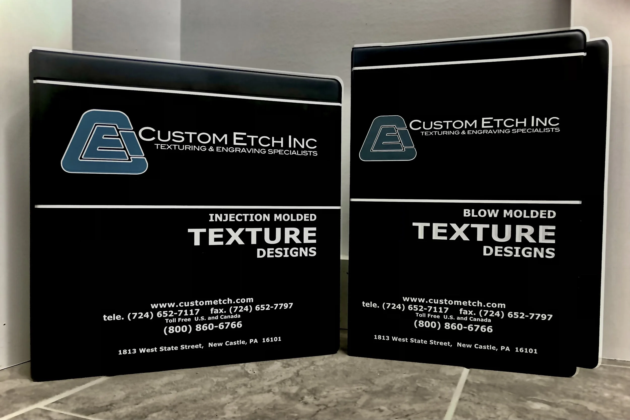 Request Plaque Book — Custom Etch Inc