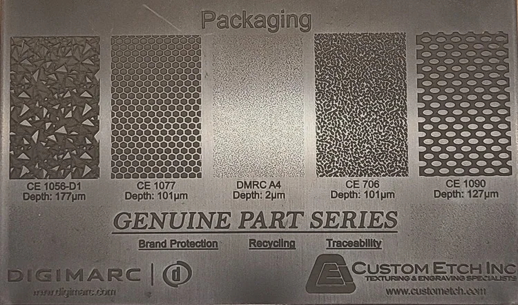 Genuine Part Series — Custom Etch Inc