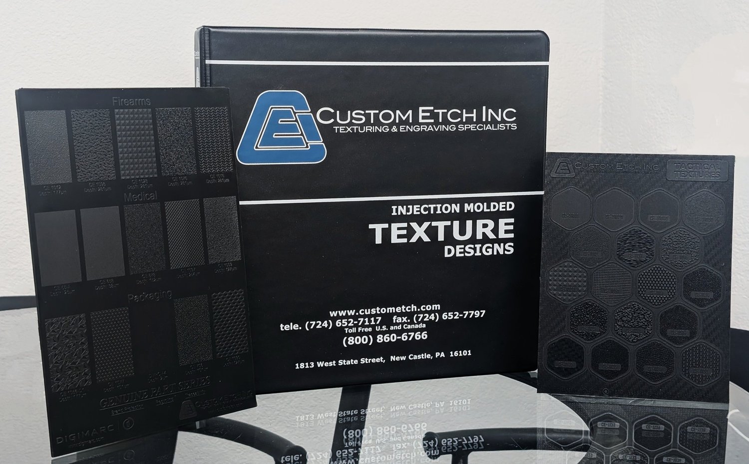 Request Plaque Book — Custom Etch Inc