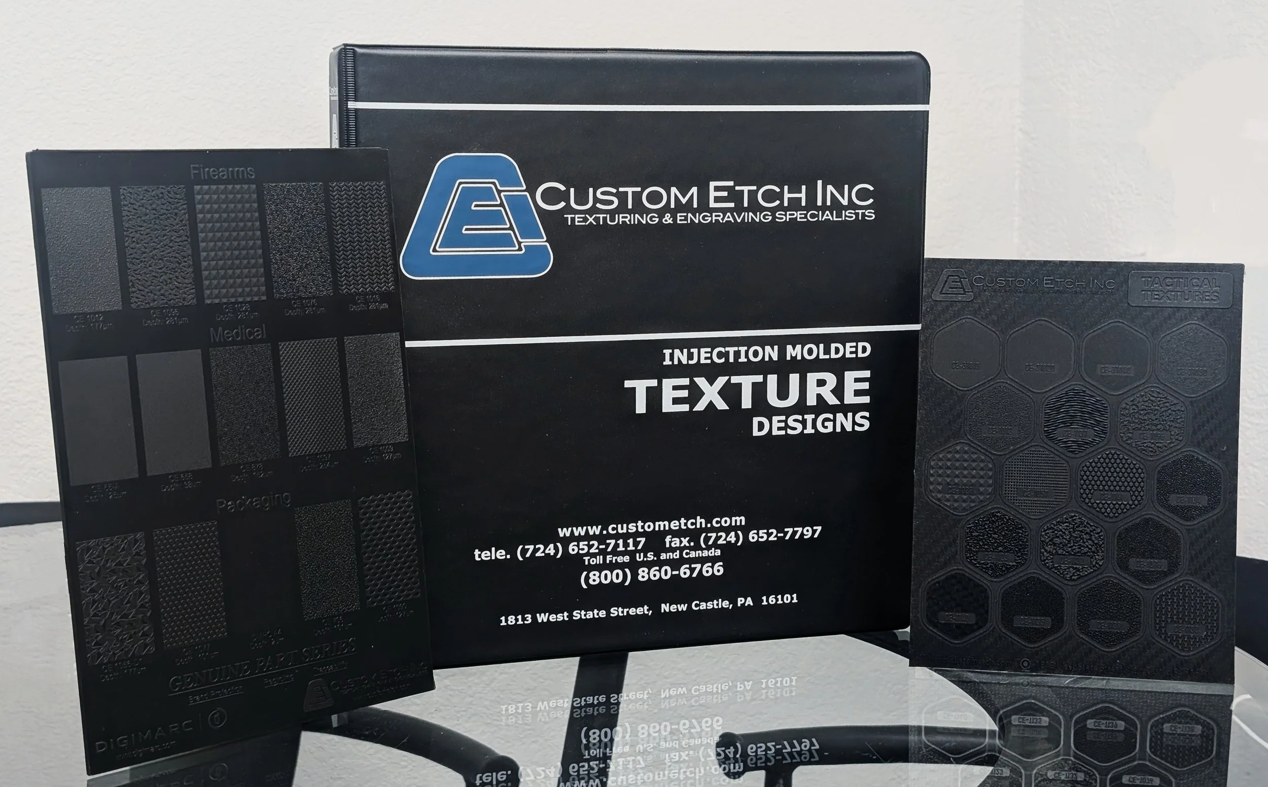 Request Plaque Book — Custom Etch Inc