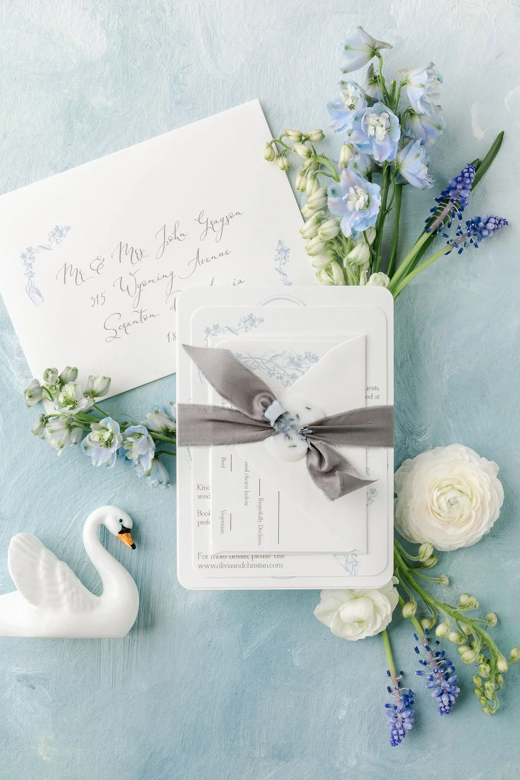Firenze Wedding Invitation — Santina Amendola Design | Romantic Wedding ...