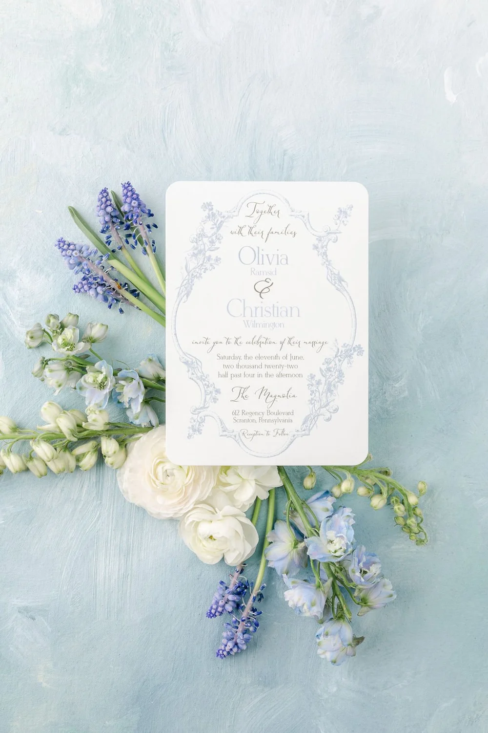 Firenze Wedding Invitation — Santina Amendola Design | Romantic Wedding ...
