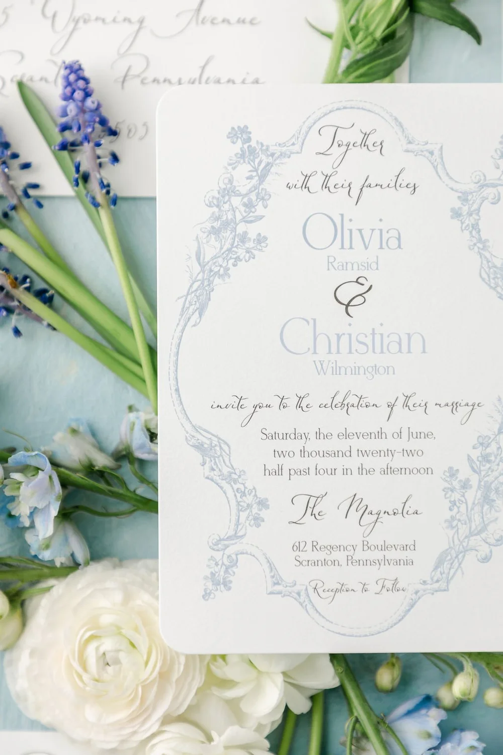 Firenze Wedding Invitation — Santina Amendola Design | Romantic Wedding ...