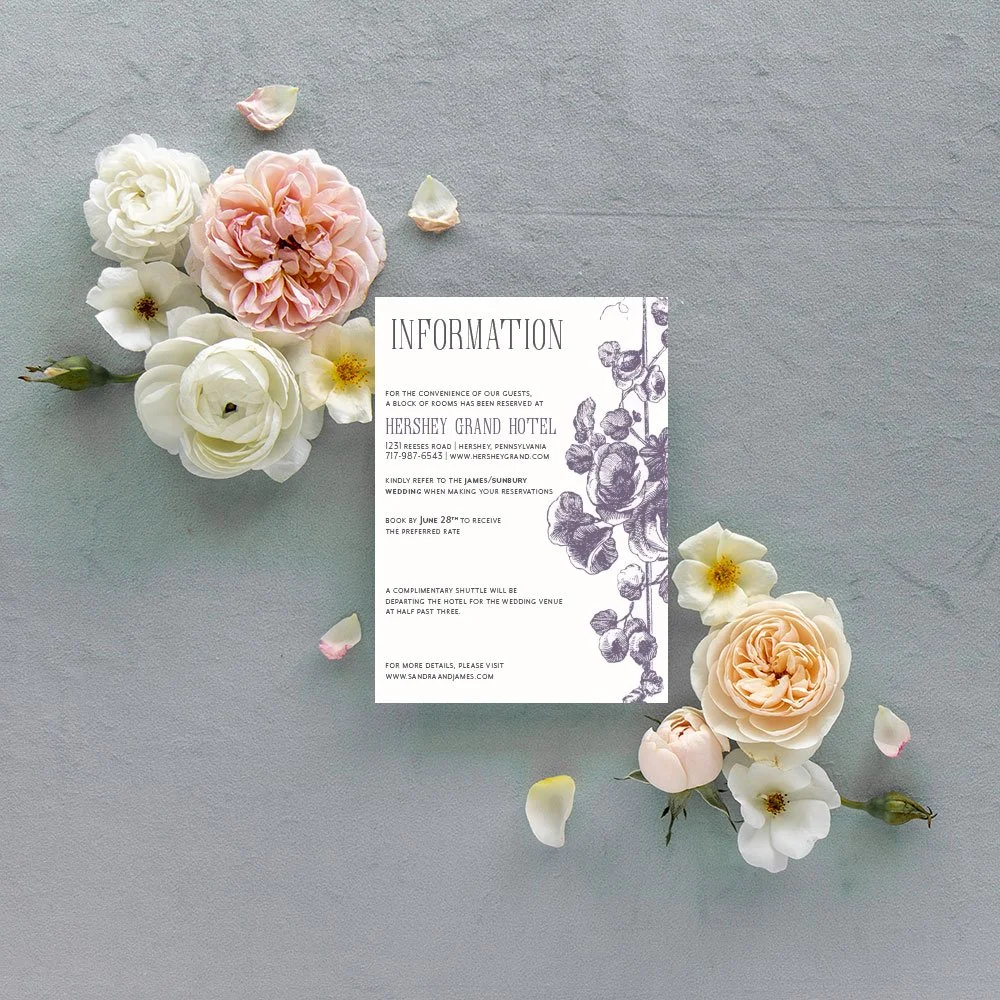 Toscana Wedding Invitation — Santina Amendola Design | Romantic Wedding ...