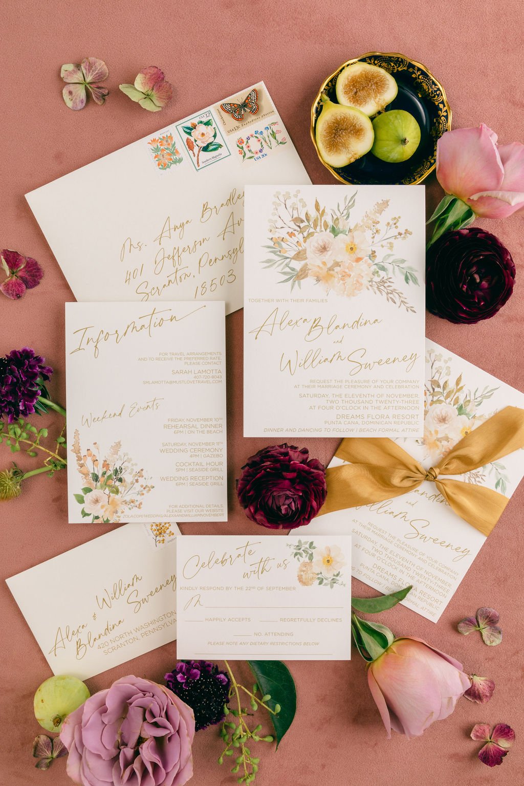 Portfolio — Santina Amendola Design | Romantic Wedding Invitations