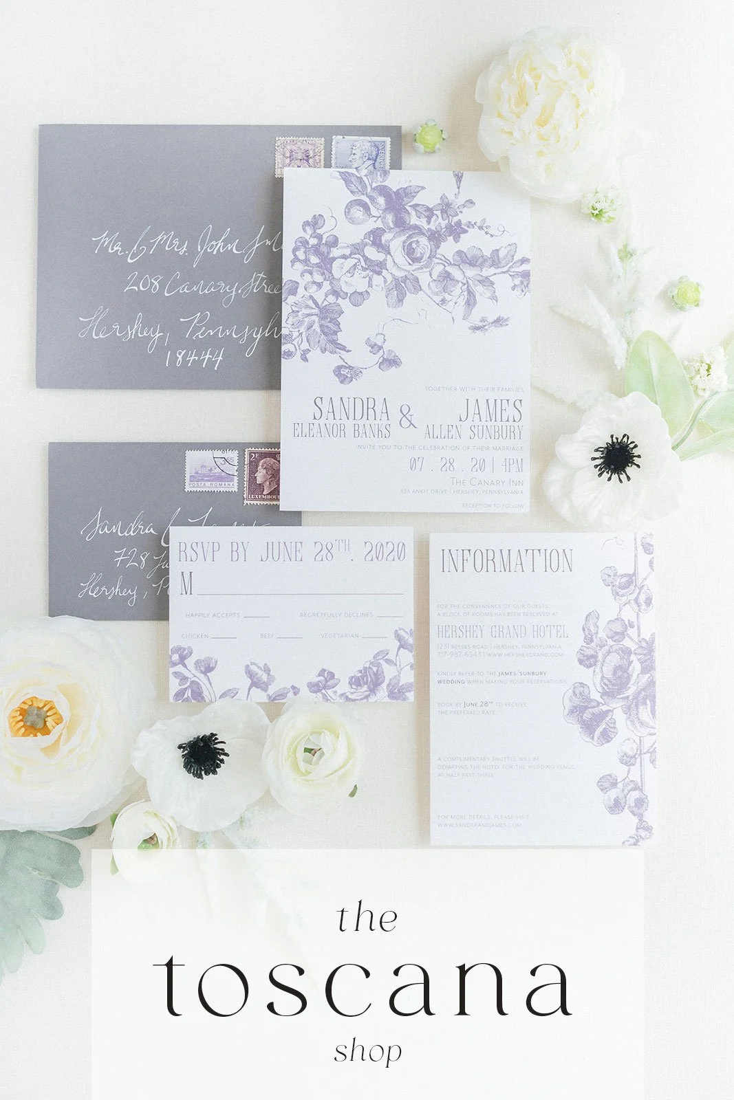 The Wedding Collection — Santina Amendola Design | Romantic Wedding ...
