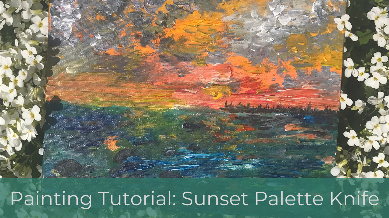 How to Do a Sunset Painting Step by Step — Jackie Partridge Art