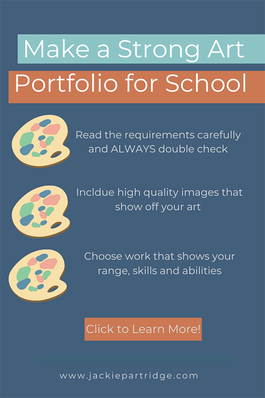 Art Portfolio High School — Jackie Partridge Art