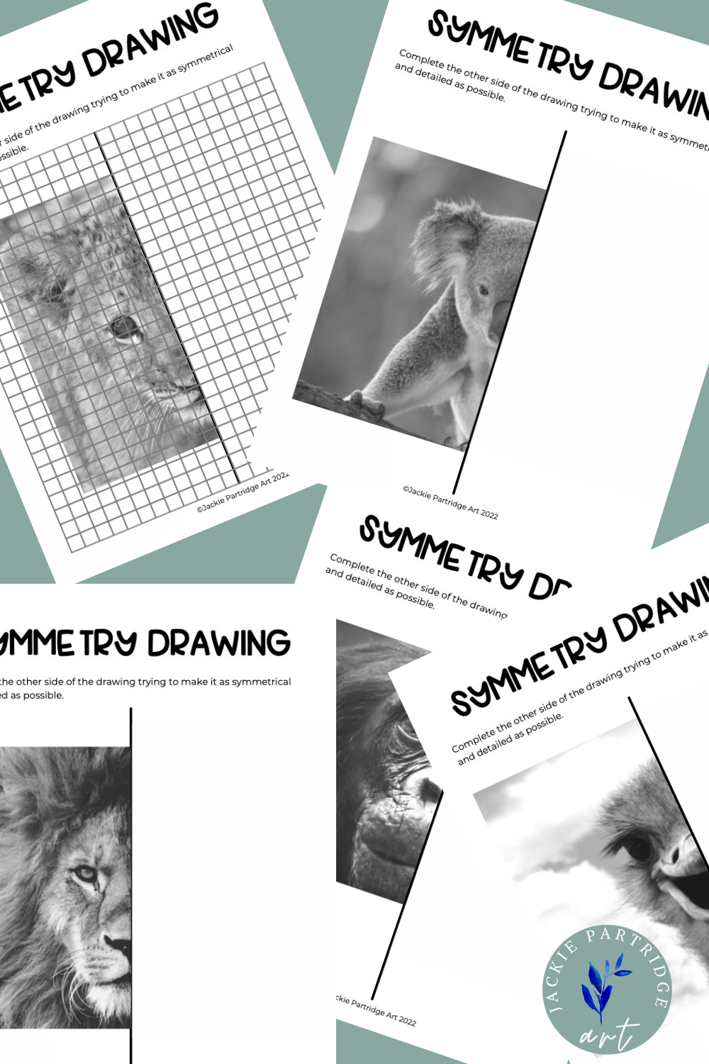 Symmetry of Animals — Jackie Partridge Art