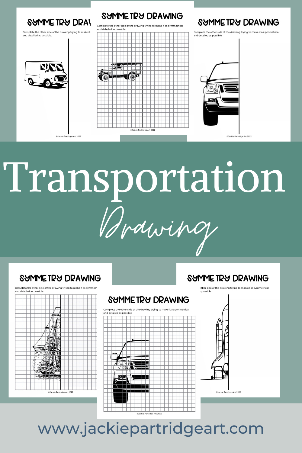 Transportation Drawing — Jackie Partridge Art