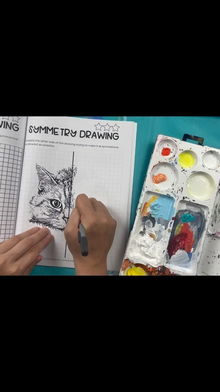 Symmetry Drawing Book — Jackie Partridge Art