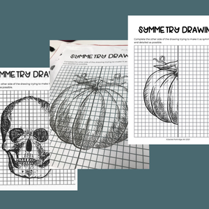 Symmetry Balance Art for Grades 1-12 — Jackie Partridge Art