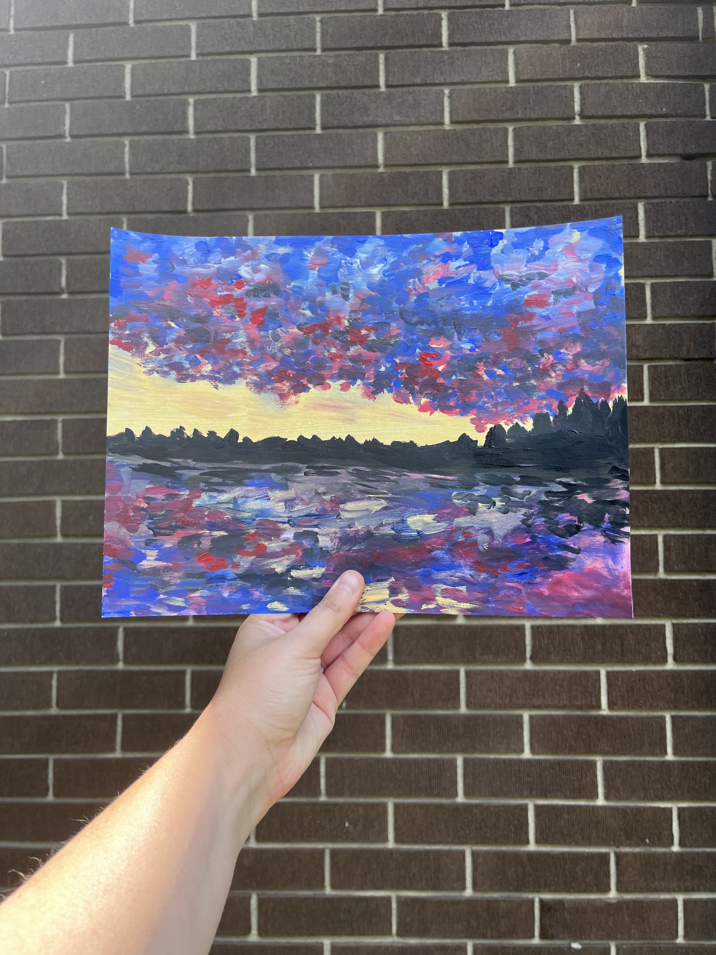 Sunset Clouds Painting Easy to Try! — Jackie Partridge Art