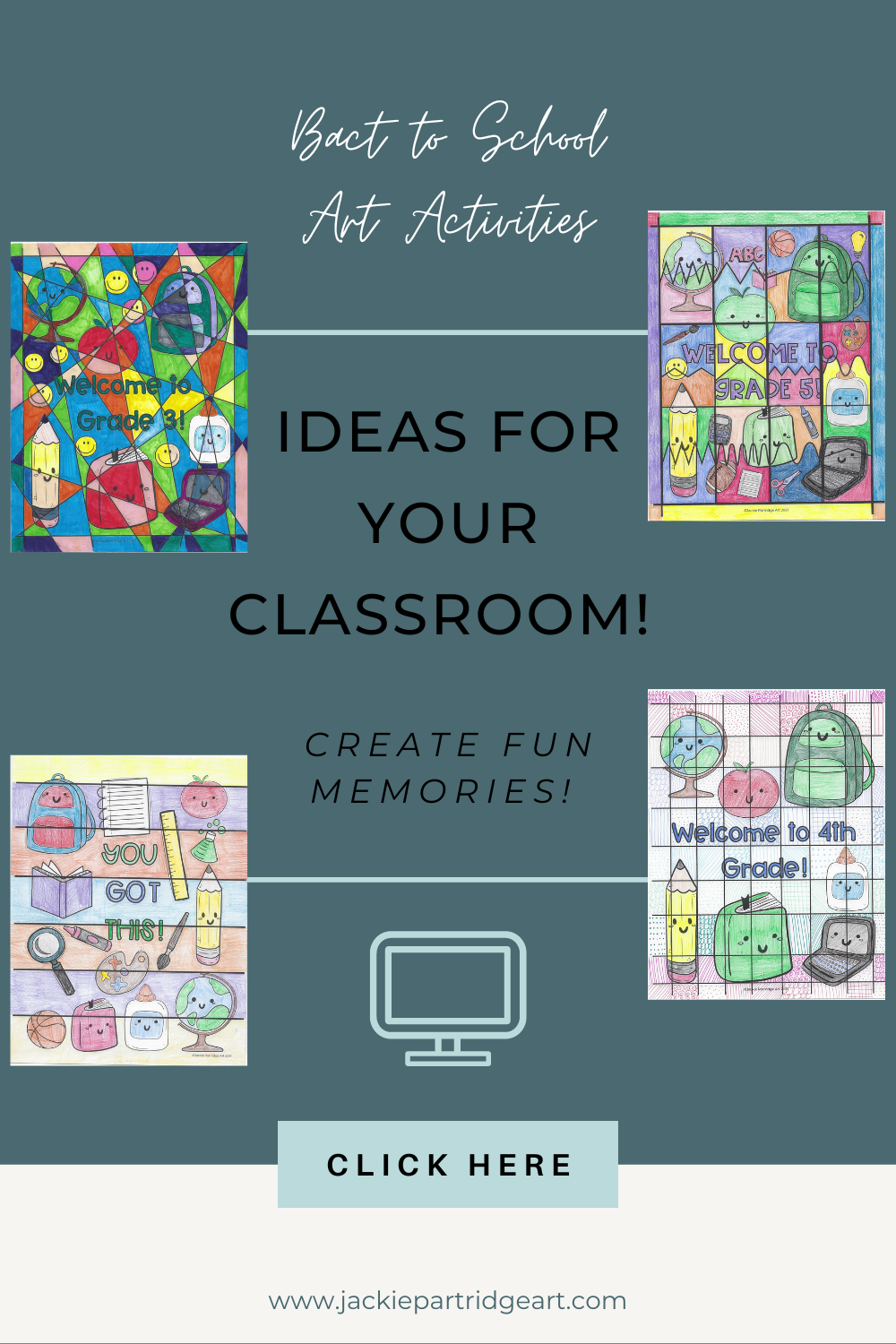 First Day Activities for Elementary Students — Jackie Partridge Art