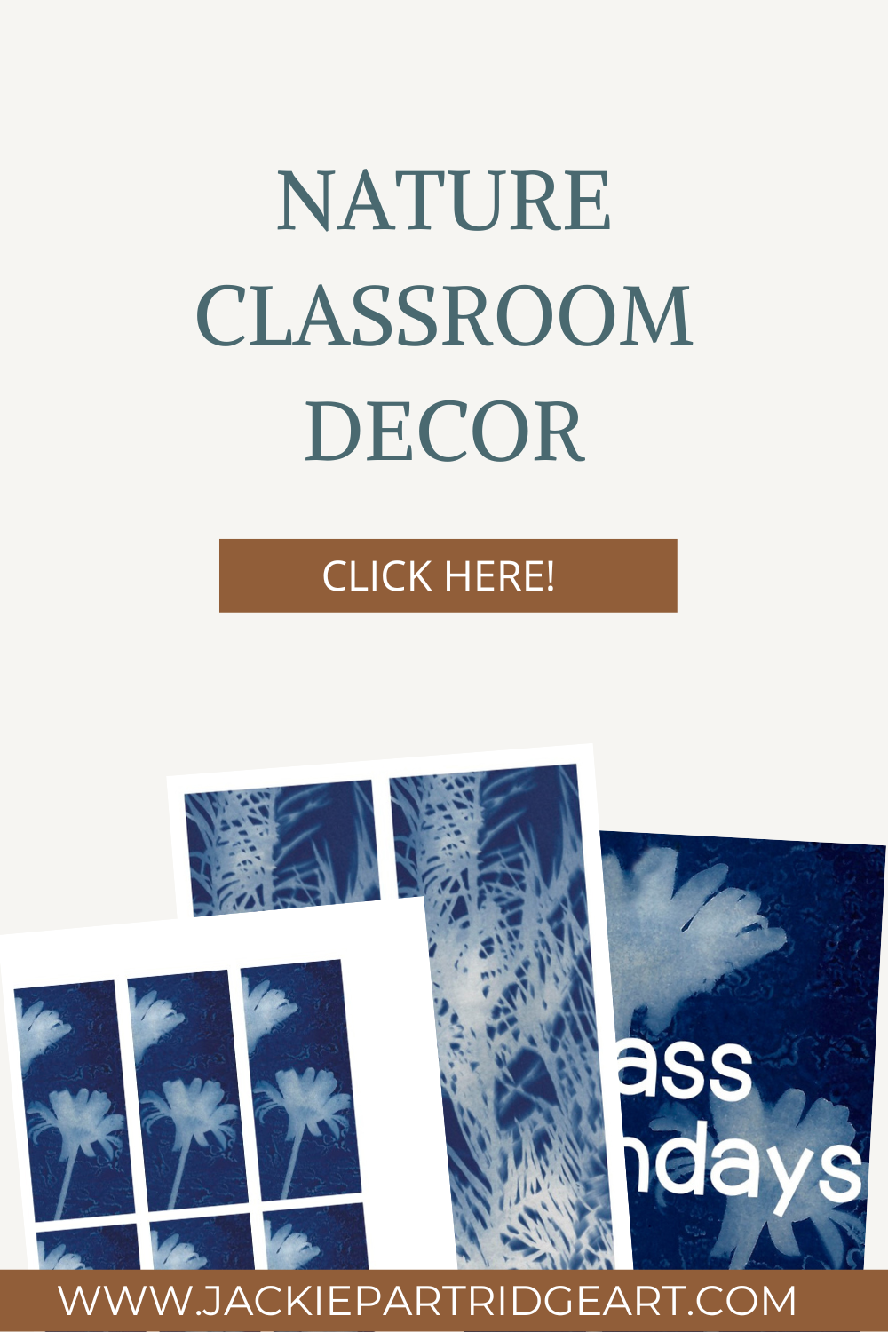 How to Create a Natural Classroom Theme — Jackie Partridge Art