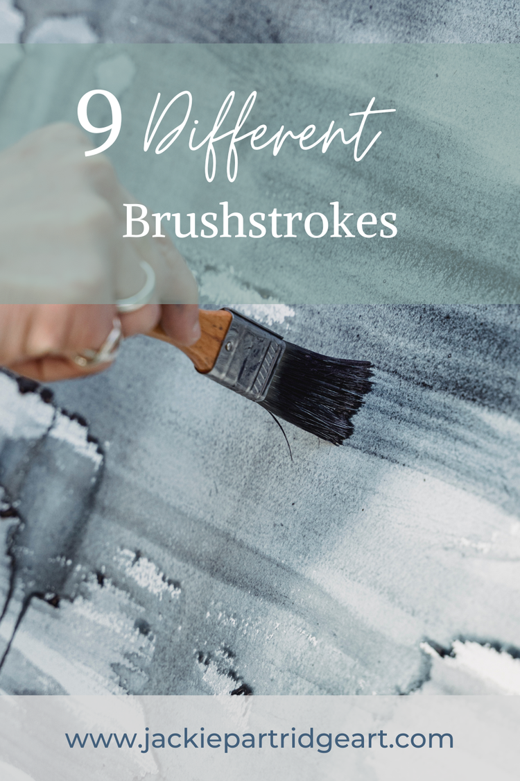 9 Different Brushstrokes — Jackie Partridge Art