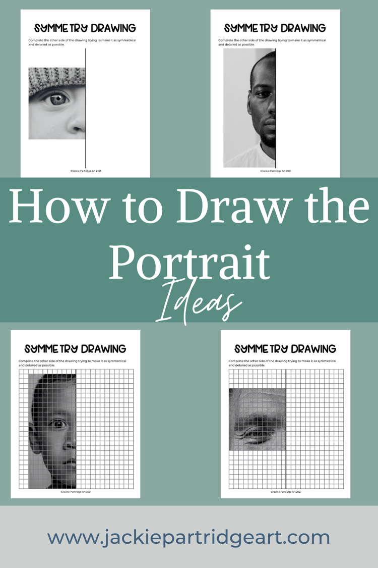 Facial Feature Drawing — Jackie Partridge Art