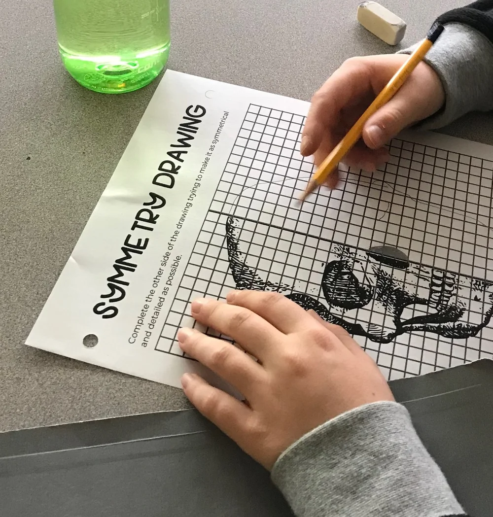 Fall Symmetry Drawing Sheets — Jackie Partridge Art