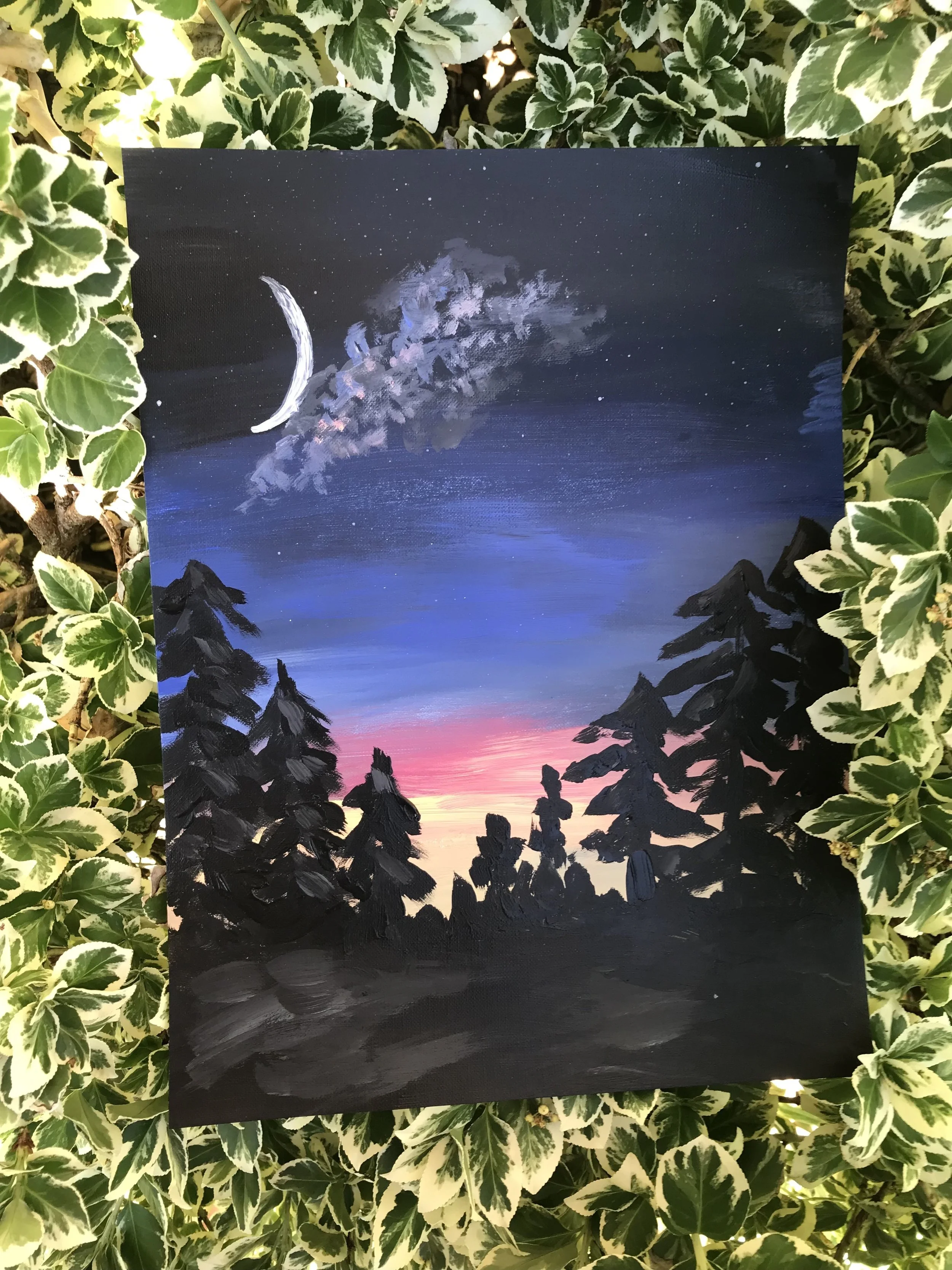 How to Paint a Sunset Acrylic Painting — Jackie Partridge Art