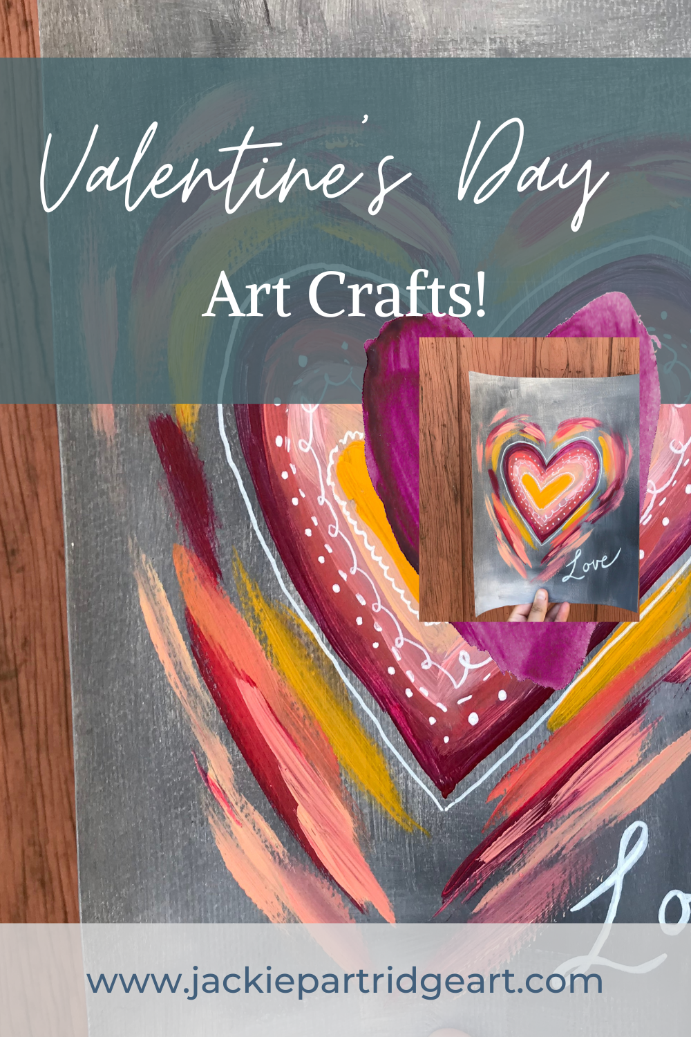 Valentines Day Painting — Jackie Partridge Art