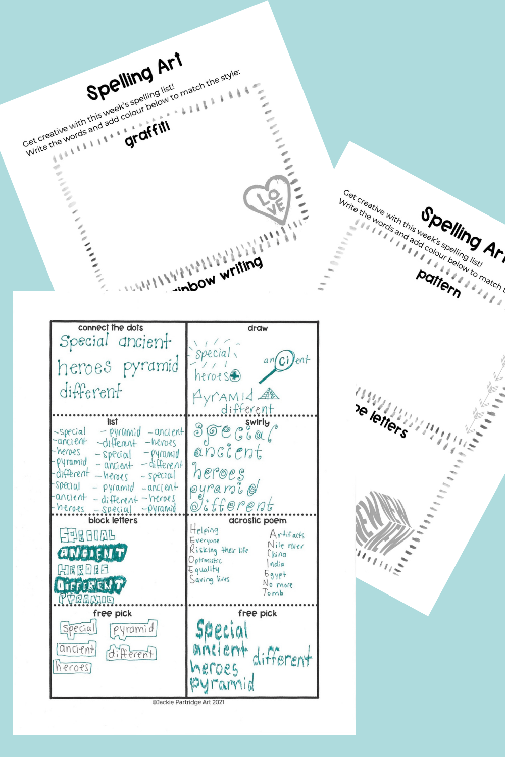 Fun Activities for Middle School — Jackie Partridge Art