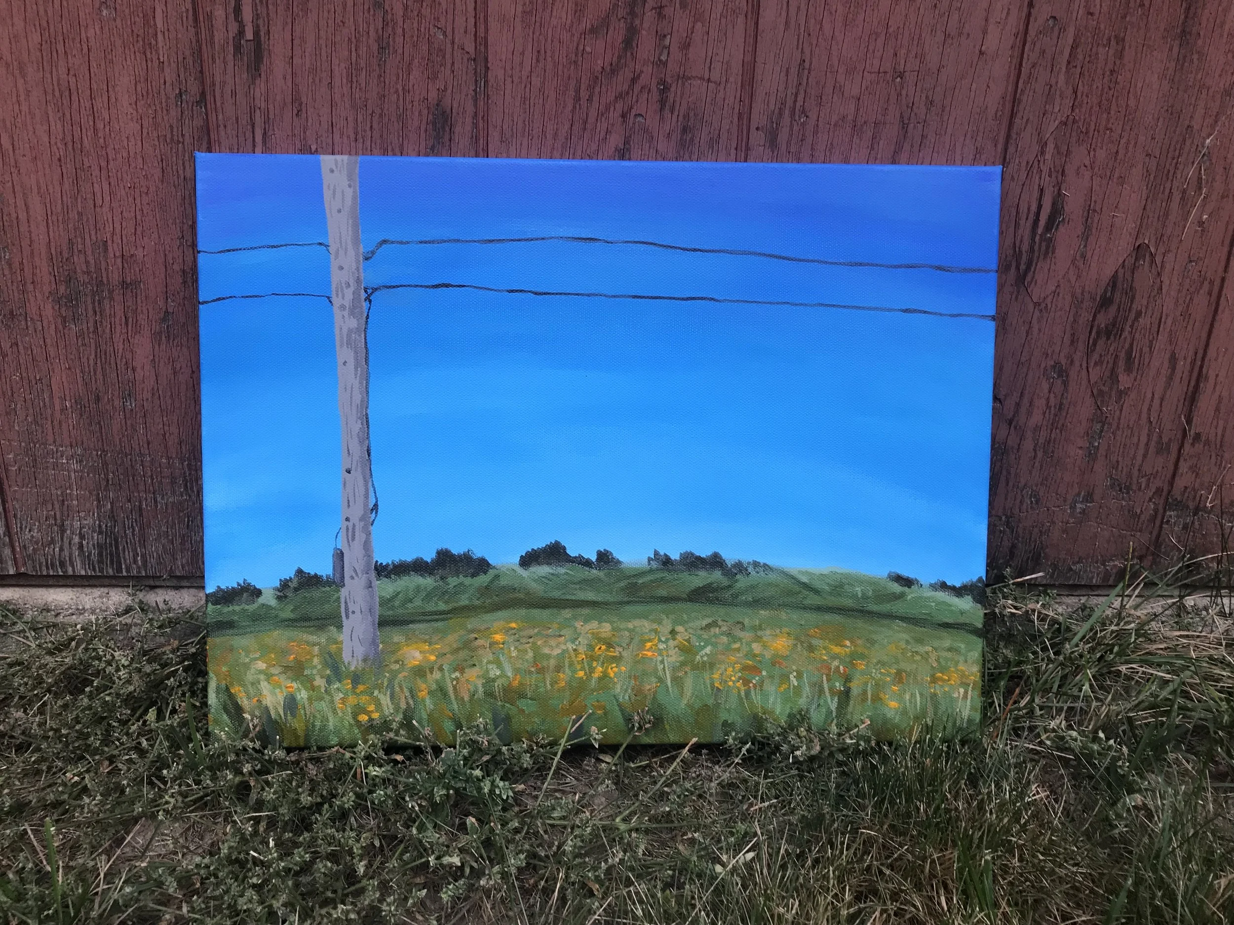 How to Do a Painting of a Wheat Field — Jackie Partridge Art