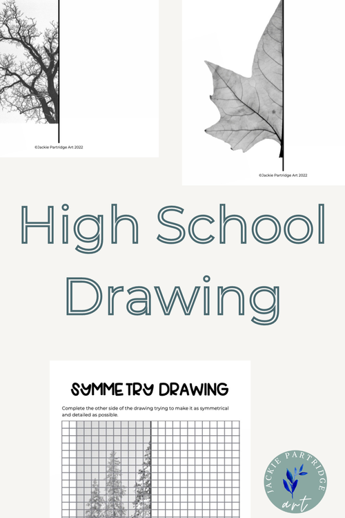 High School Drawings — Jackie Partridge Art