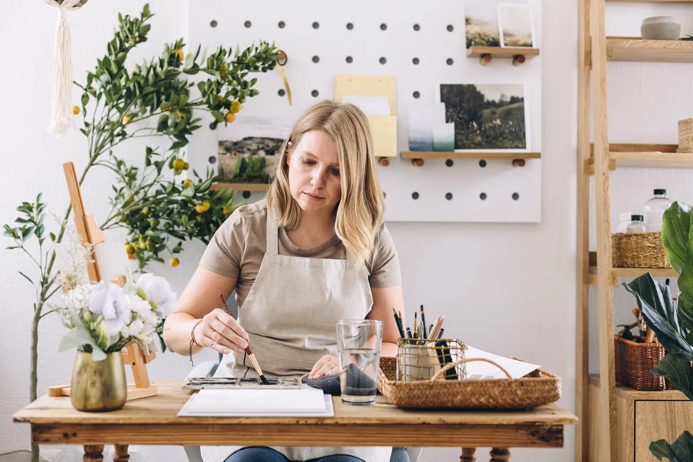How to Set up a Studio at Home — Jackie Partridge Art