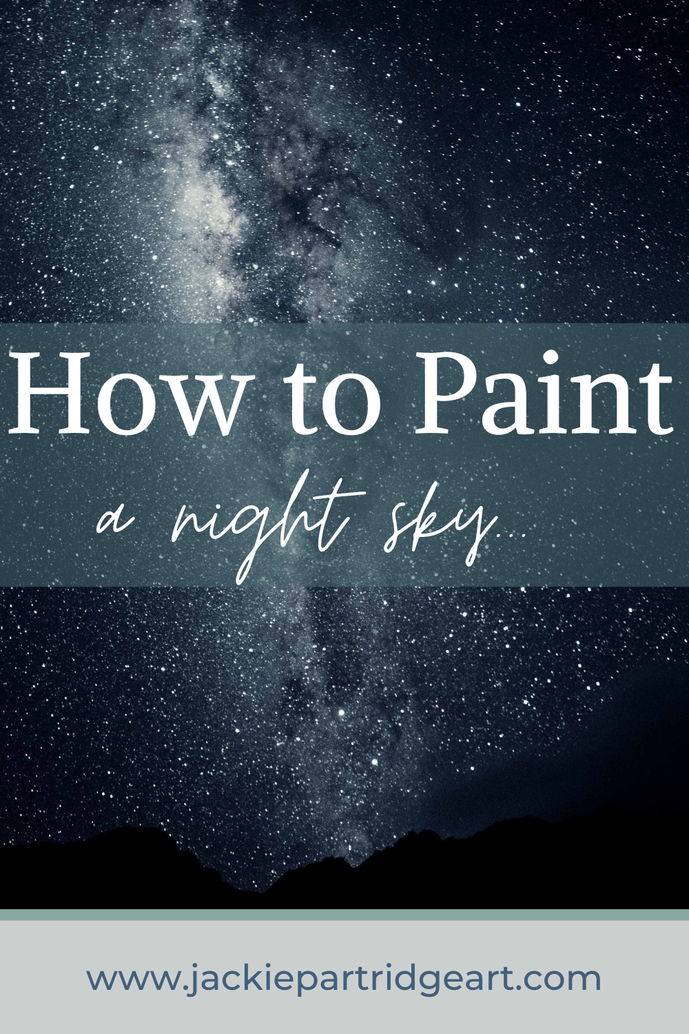 Sky Pictures at Night Paintings — Jackie Partridge Art