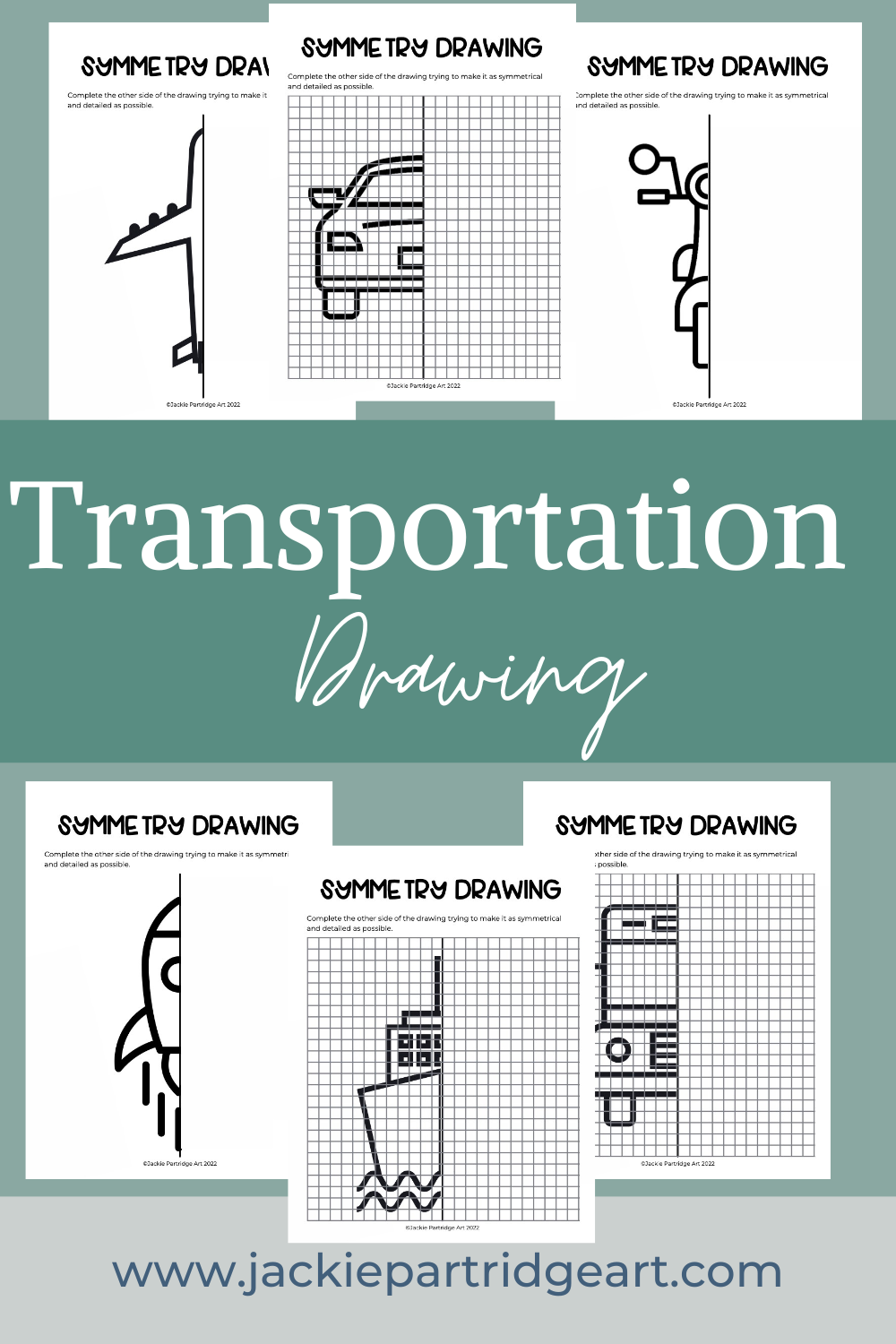 Transportation Drawing — Jackie Partridge Art