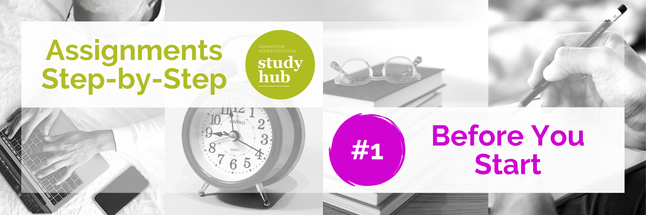 What to do before you start your assignment — Gippsland East Study Hub