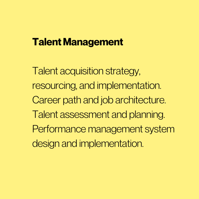 Talent Management Consulting — A Rose Grows