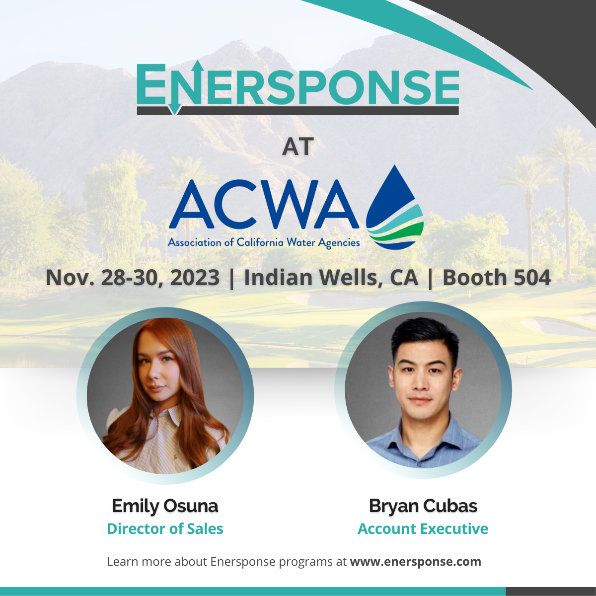 ACWA Fall 2023 Conference & Expo — Enersponse