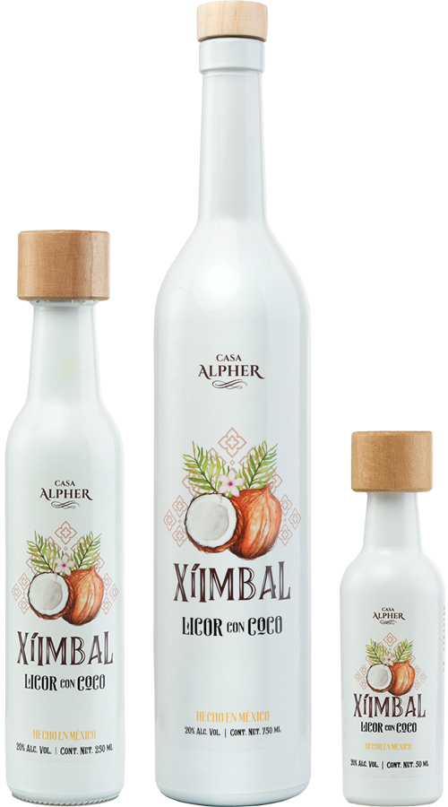Xíimbal Licor de Coco | Casa Alpher | Licores artesanales