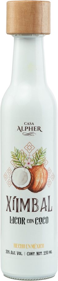 Xíimbal Licor de Coco | Casa Alpher | Licores artesanales