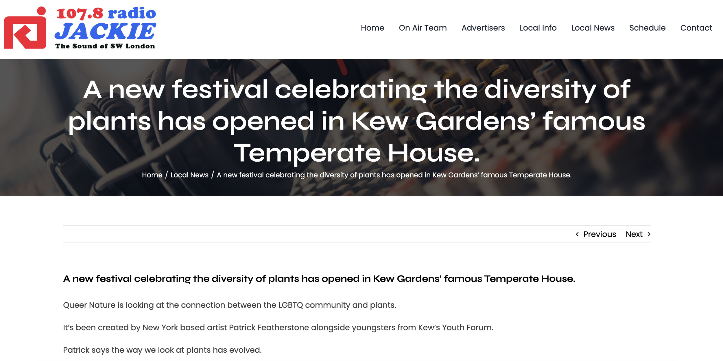 Press — PATRICK FEATHERSTONE