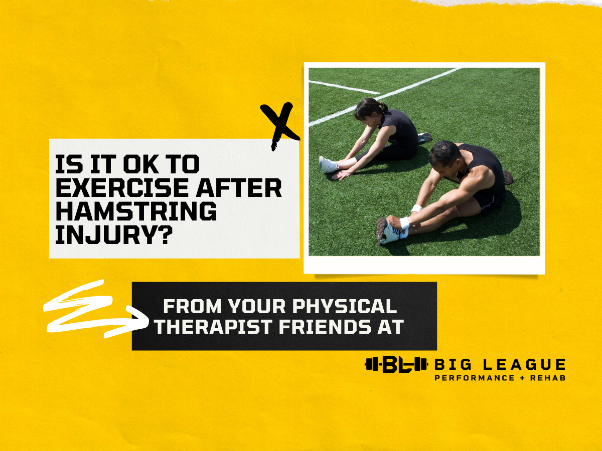 Is It Ok To Exercise After Hamstring Injury? - Big League Performance ...