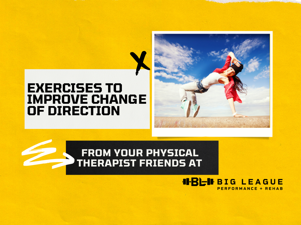 Exercises to Improve Change of Direction - Big League Performance + Rehab